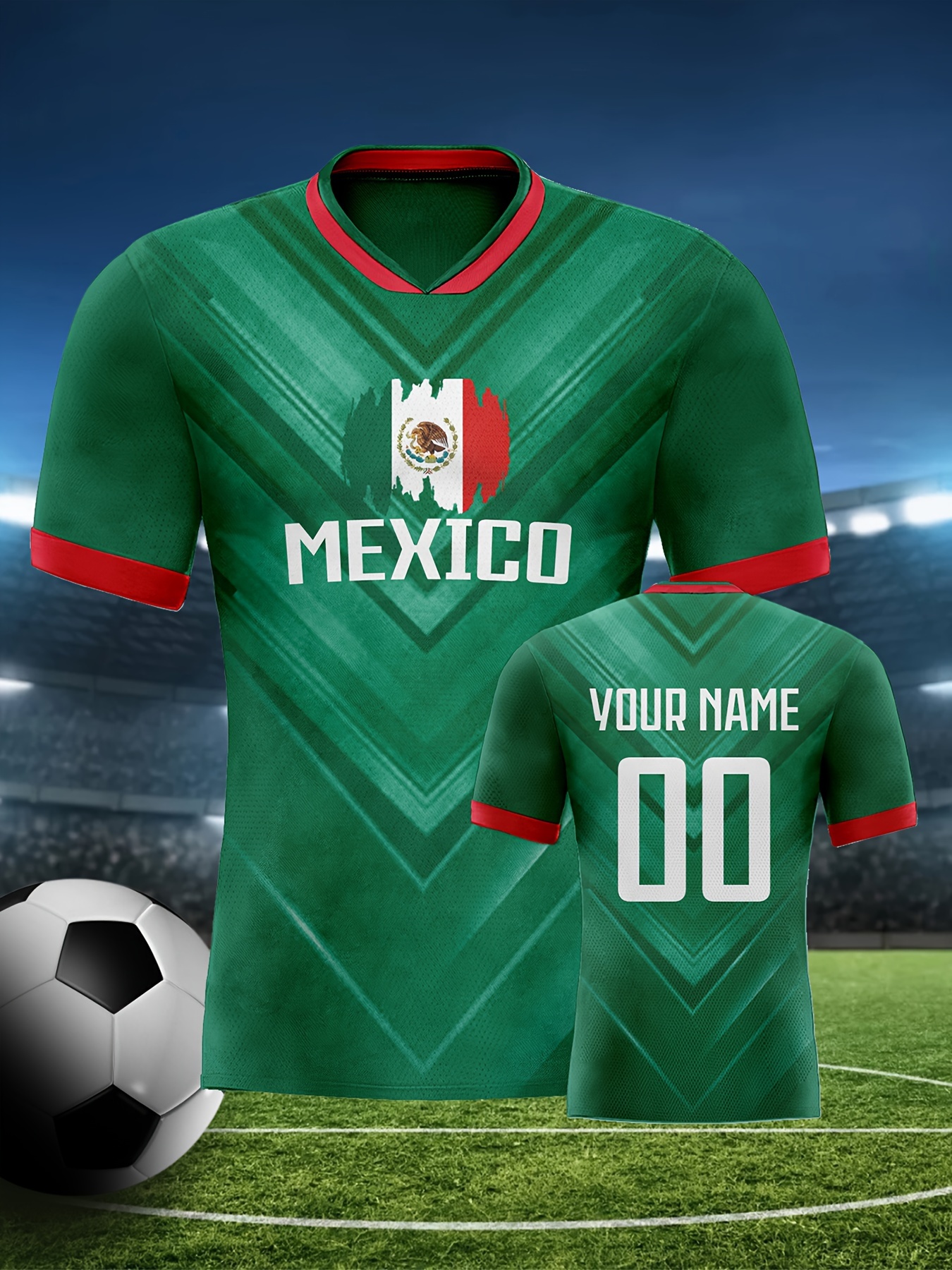 Mexico Team Names Mexico Soccer Jersey Sold On Temu New Zealand