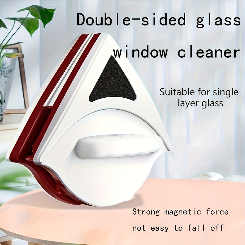 Double sided Magnetic Glass Window Cleaner Triangle Design - Temu