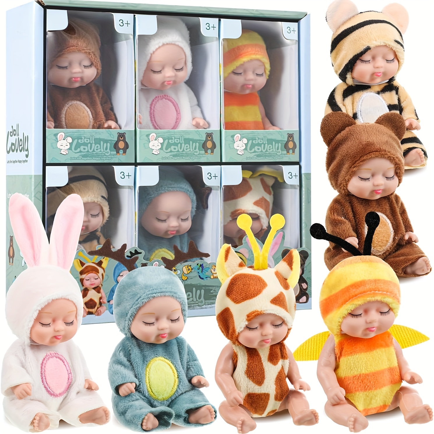 realistic baby dolls sold on Temu United States