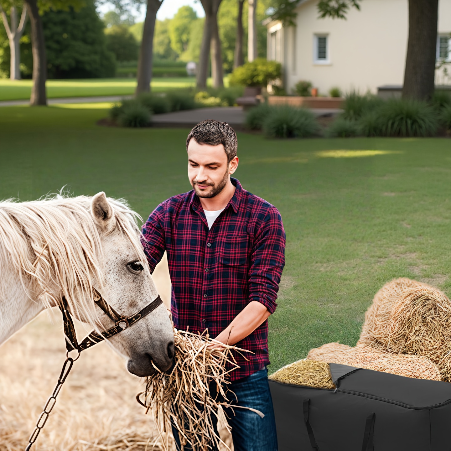 hay storage bags sold on Temu New Zealand