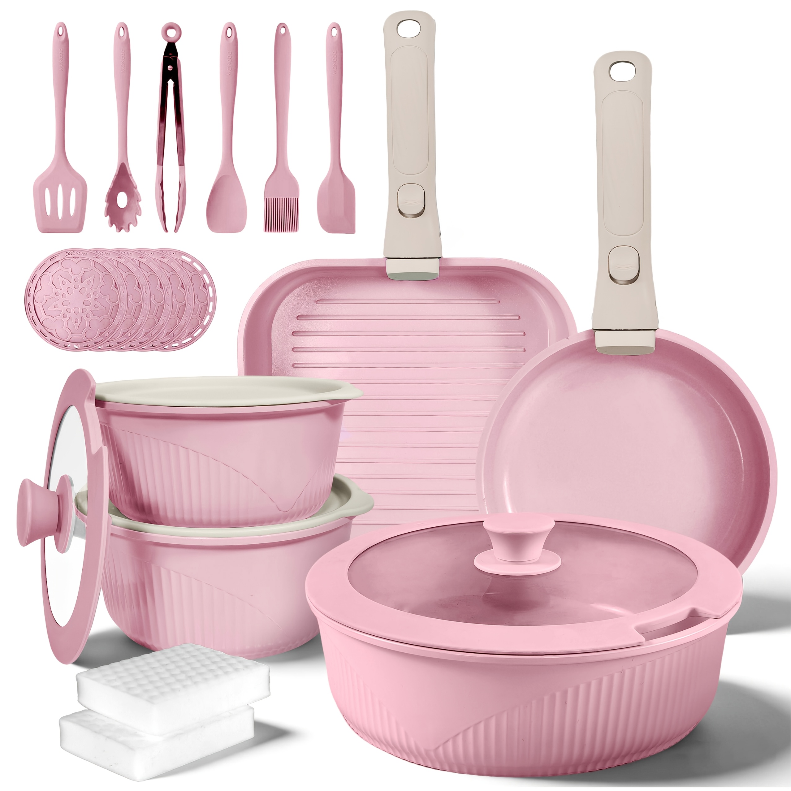 cookware set sold on Temu United States