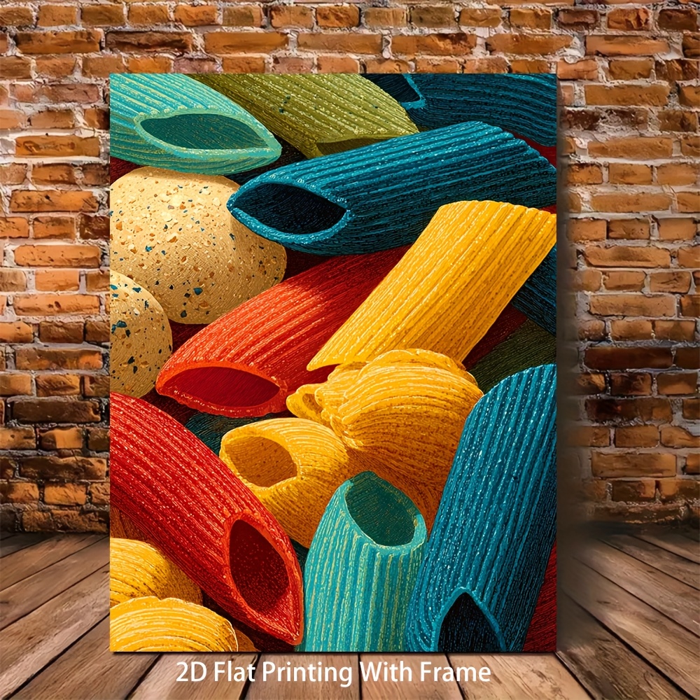 pasta chart poster sold on Temu United States