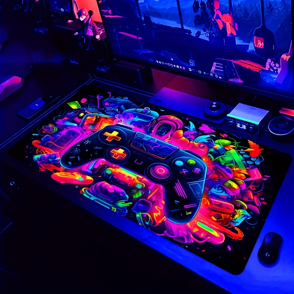 gaming desk mat sold on Temu United States