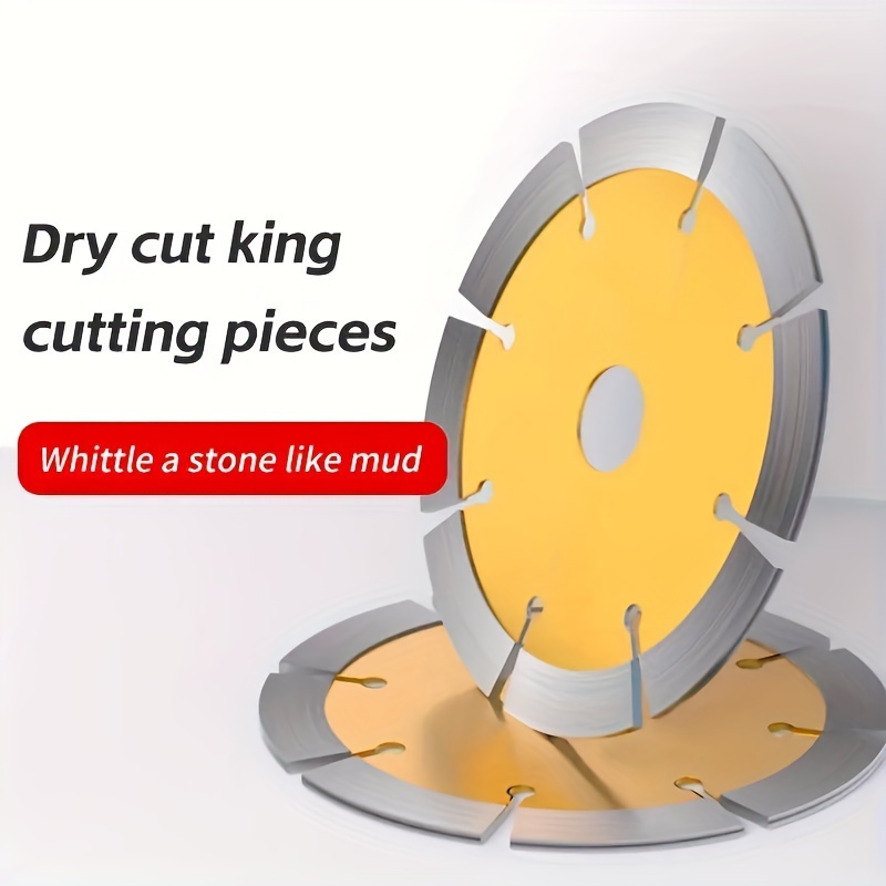 4.53" Diamond Cutting Wheel Disc - Ideal For Concrete, Granite, Marble ...