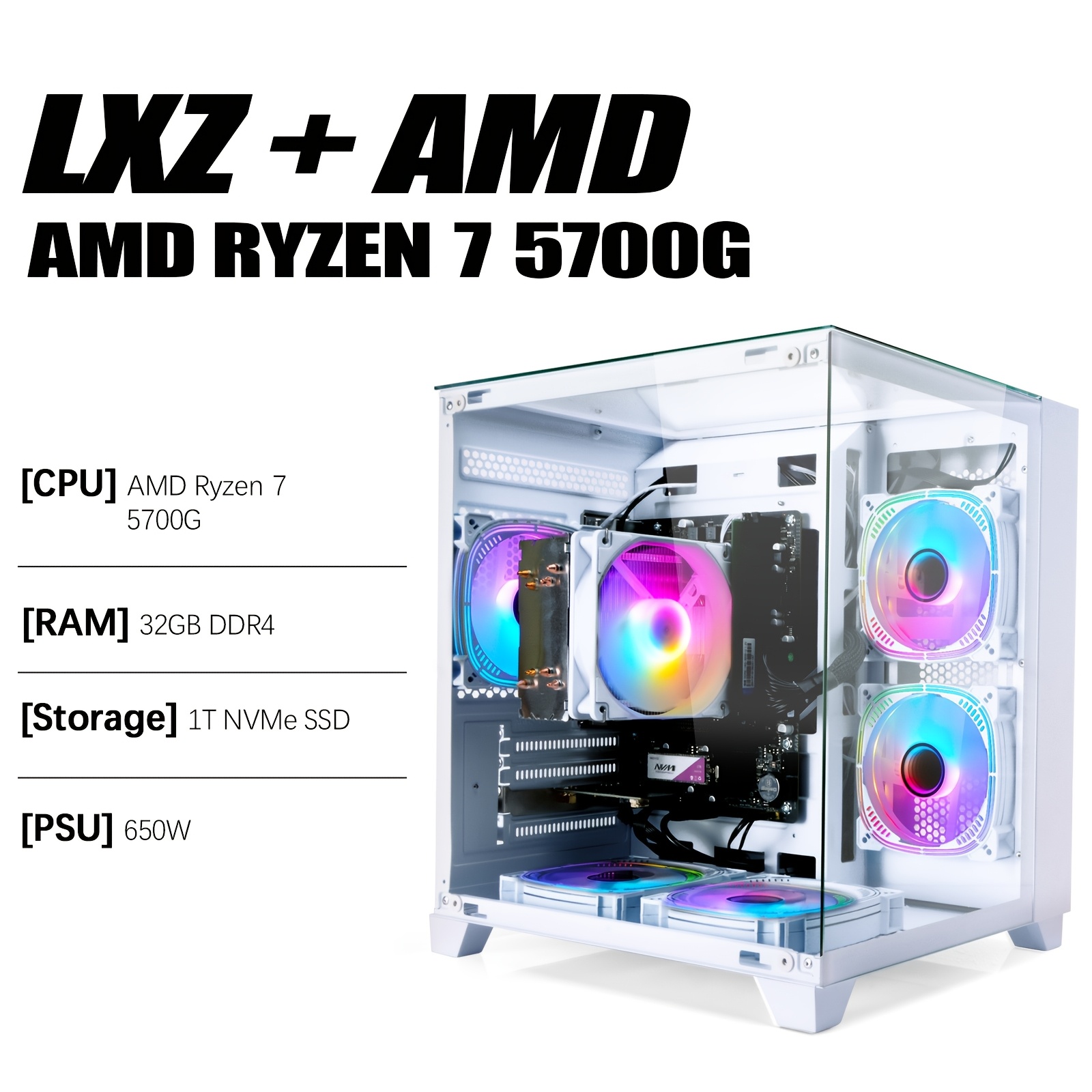 gaming pc sold on Temu United States