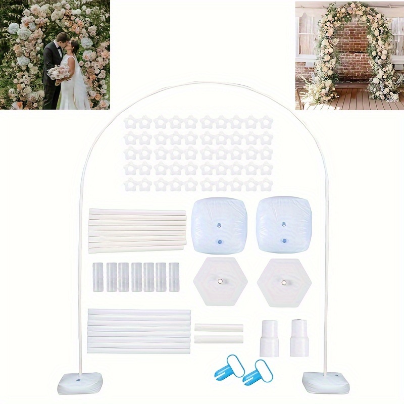 Rustic Half circle Balloon Arch Stand Perfect Weddings - Temu