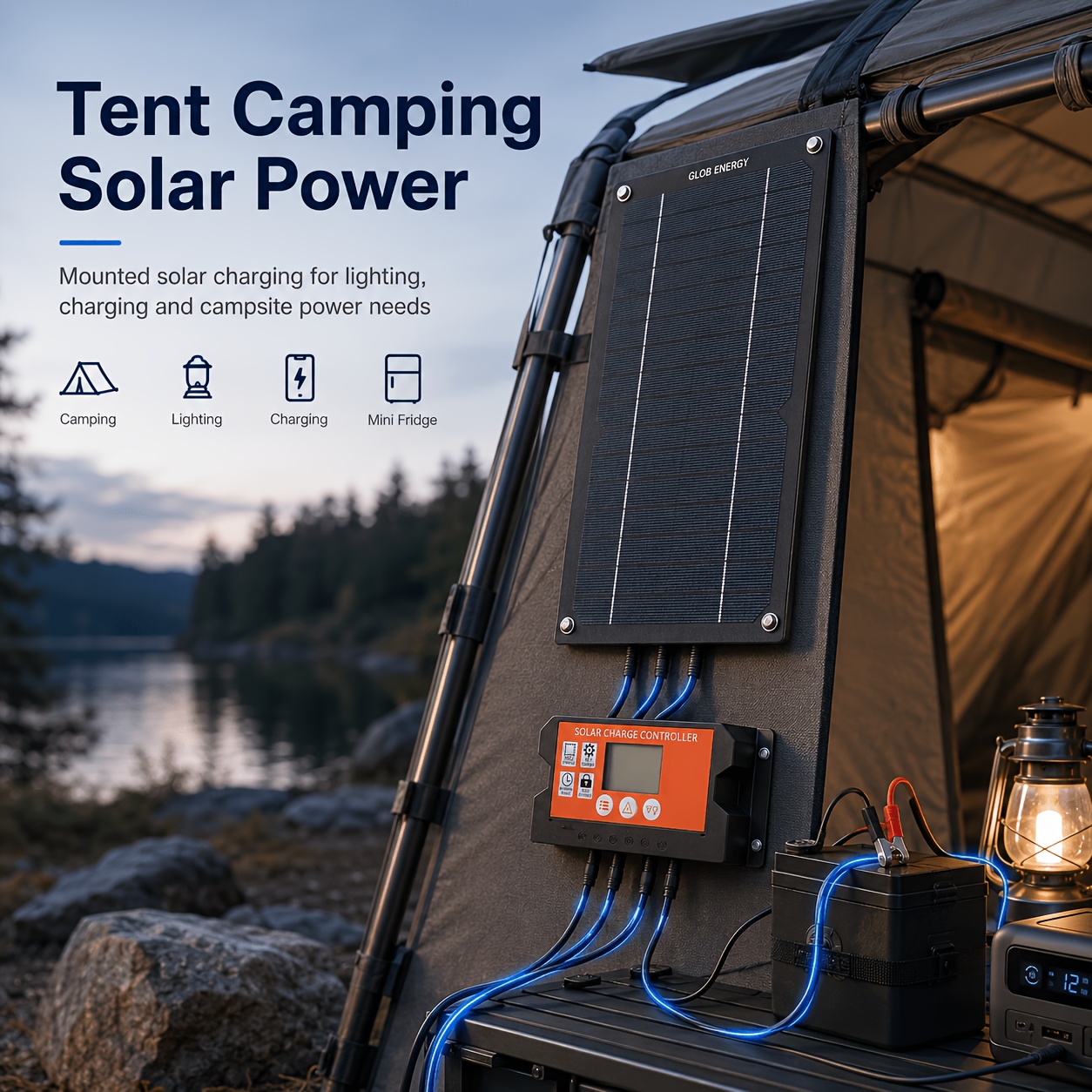 camping equipment sold on Temu United States
