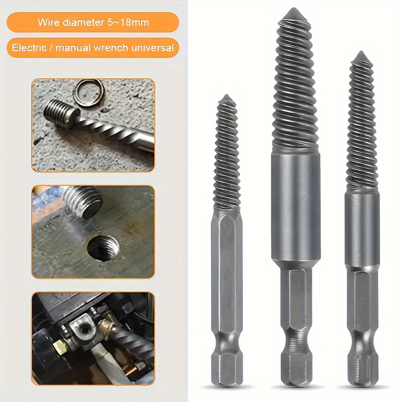Bolt Nut Extractor Set Anti slip Sleeve Disassembly Tool - Temu Australia