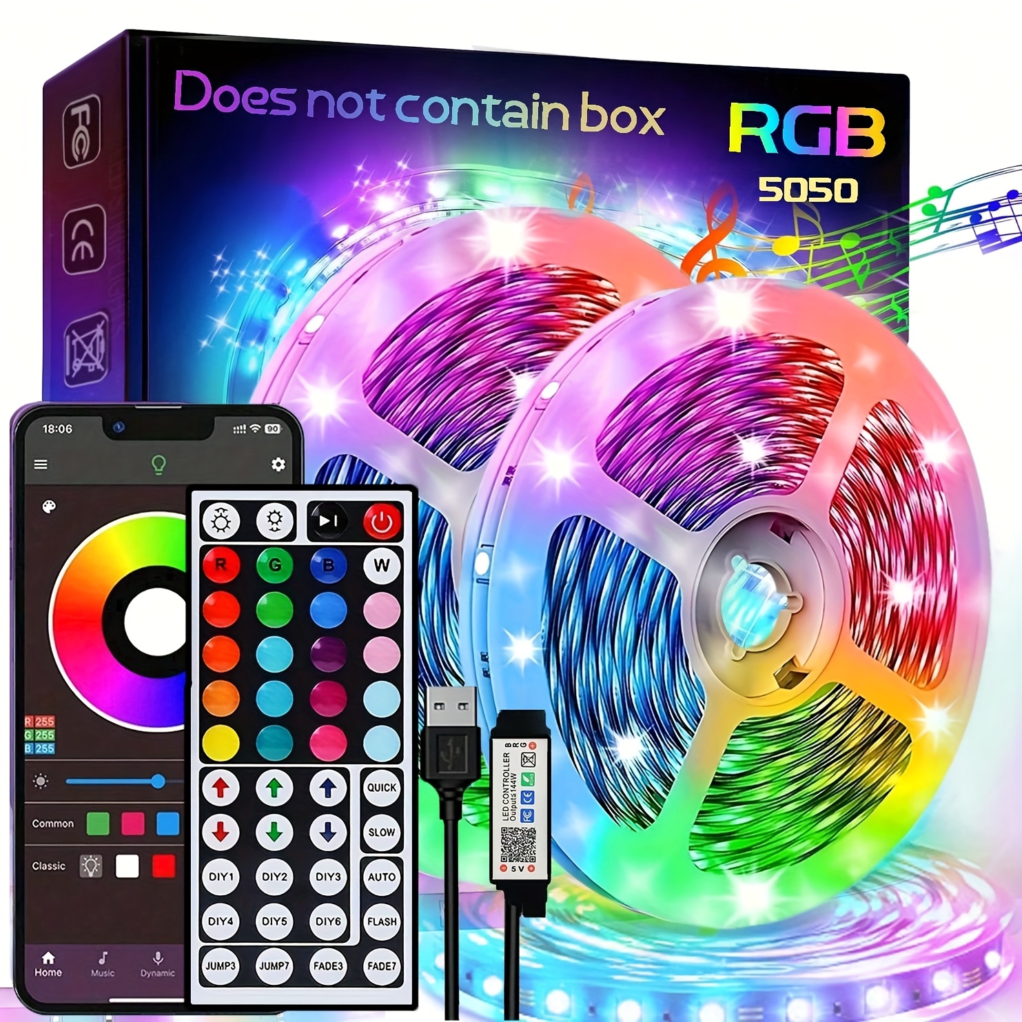 tv with rgb sold on Temu United States