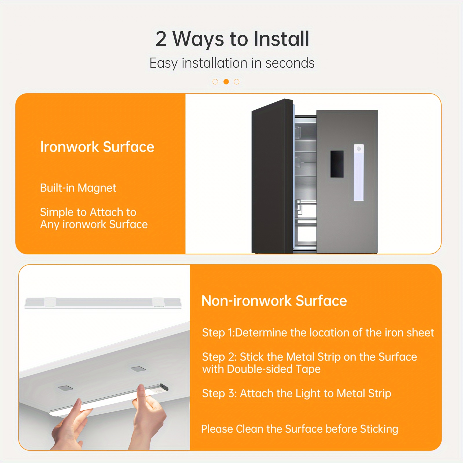 Lumină sub dulap cu senzor de mișcare lumini LED pentru - Temu Moldova