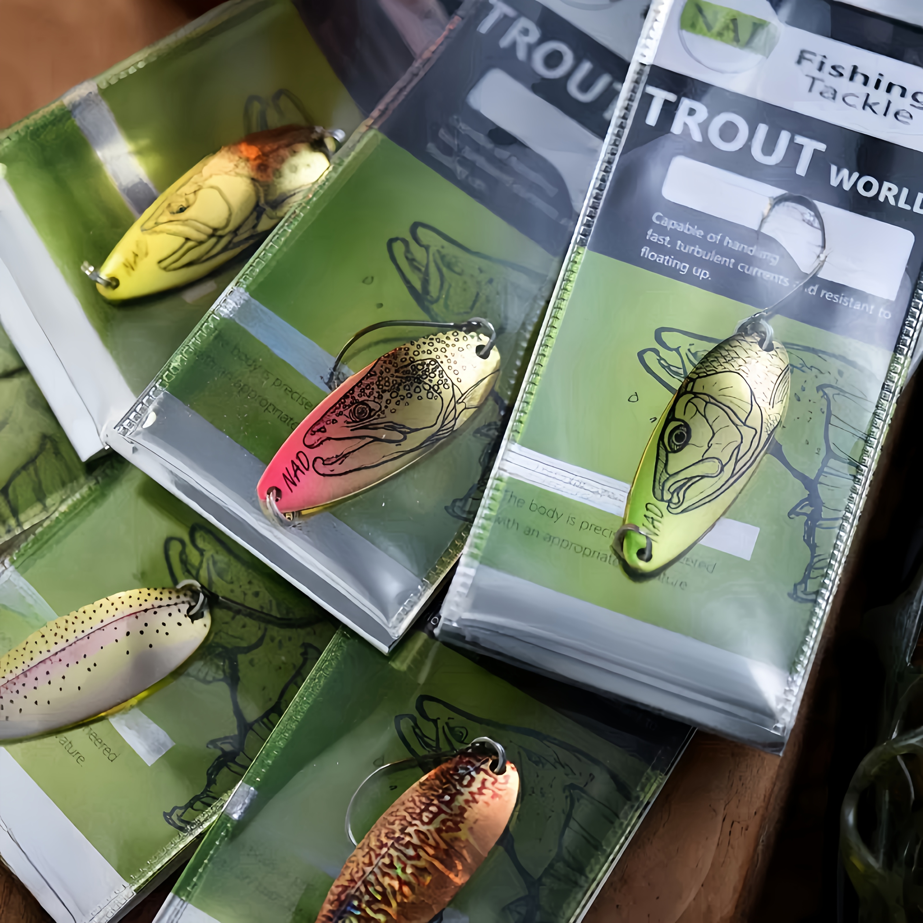 Fly Fishing Tackle Assortment 12 PCS Copper Cone Head Tube Flies ...