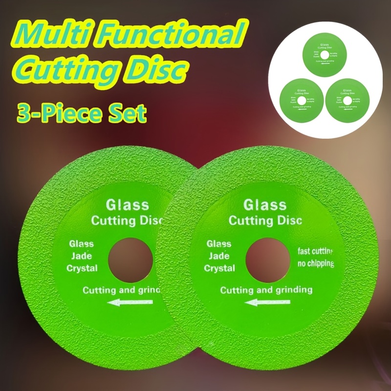 Rock Slab Grinding Disc 5-Pack Diamond Cutting Discs - 3 Glass & 2 Rock ...