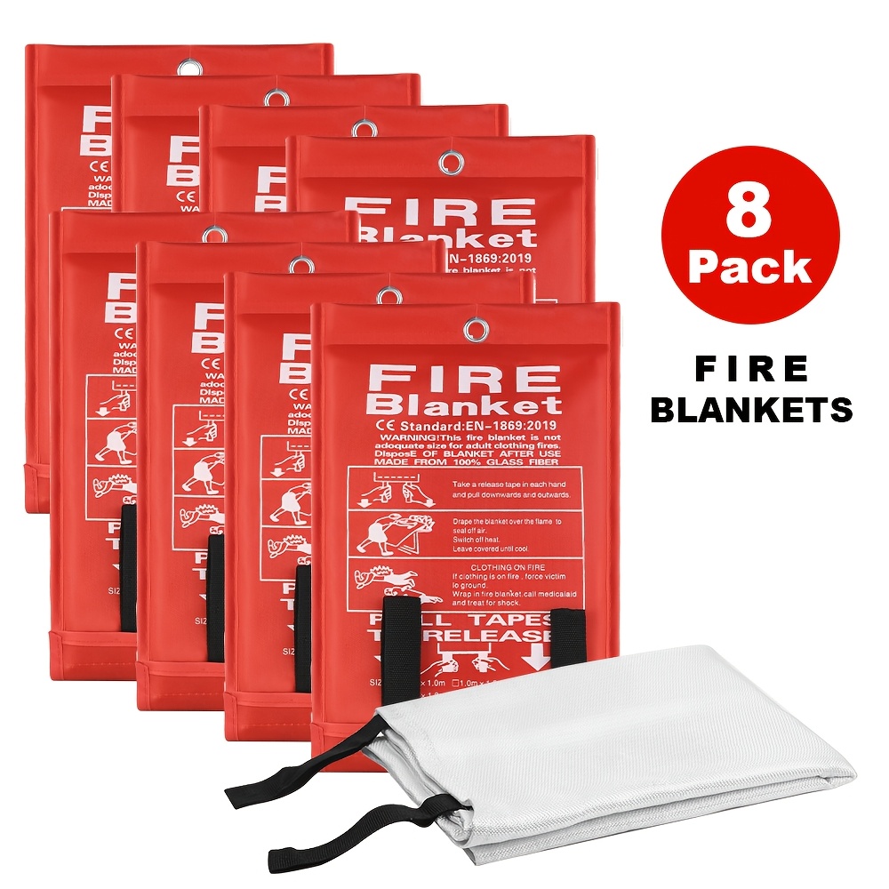 emergency fire blanket sold on Temu United States