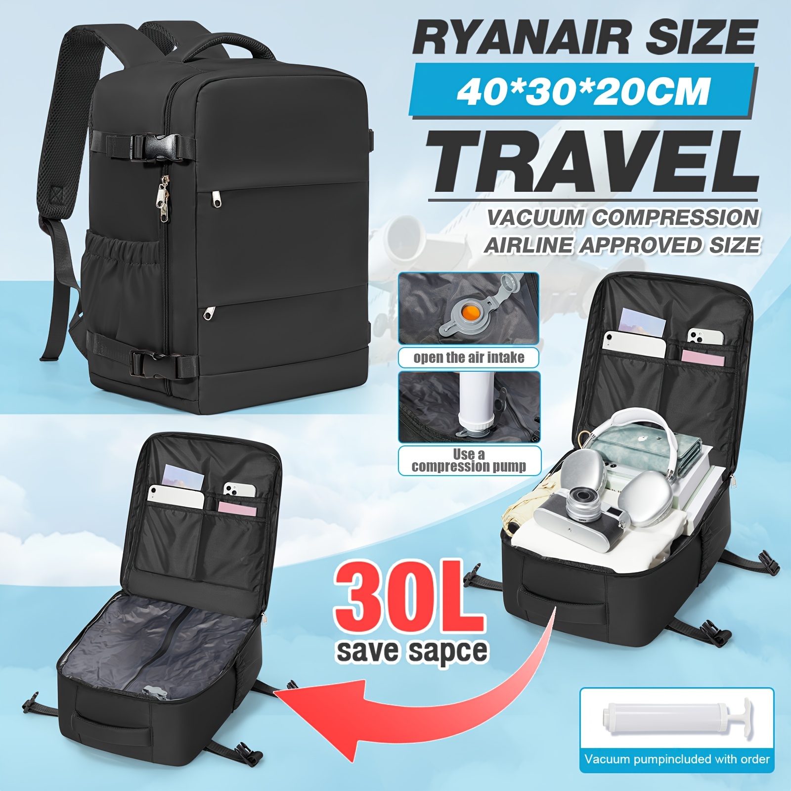 40x20x25cm backpack - Germany