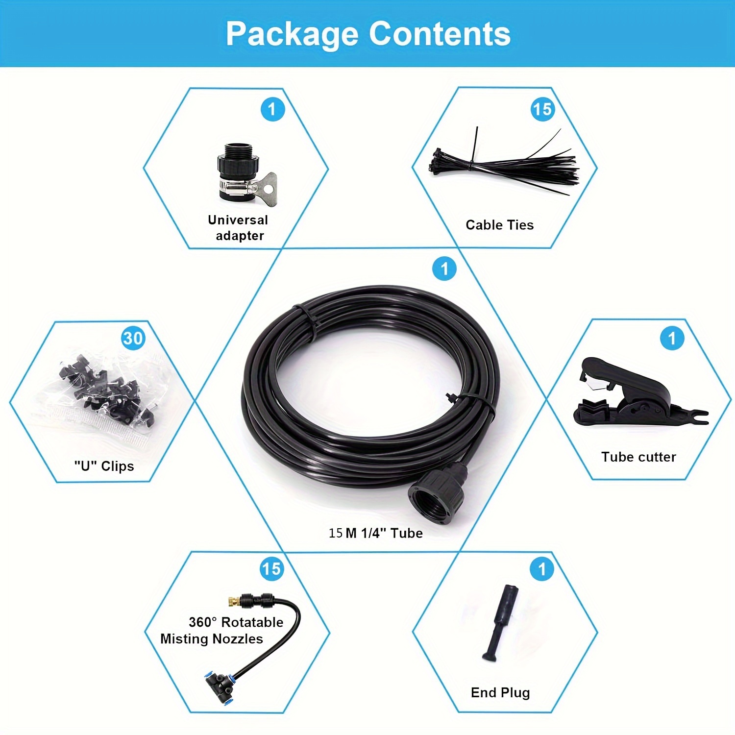 Automatic Drip Irrigation System: 360° Rotatable Misting - Temu