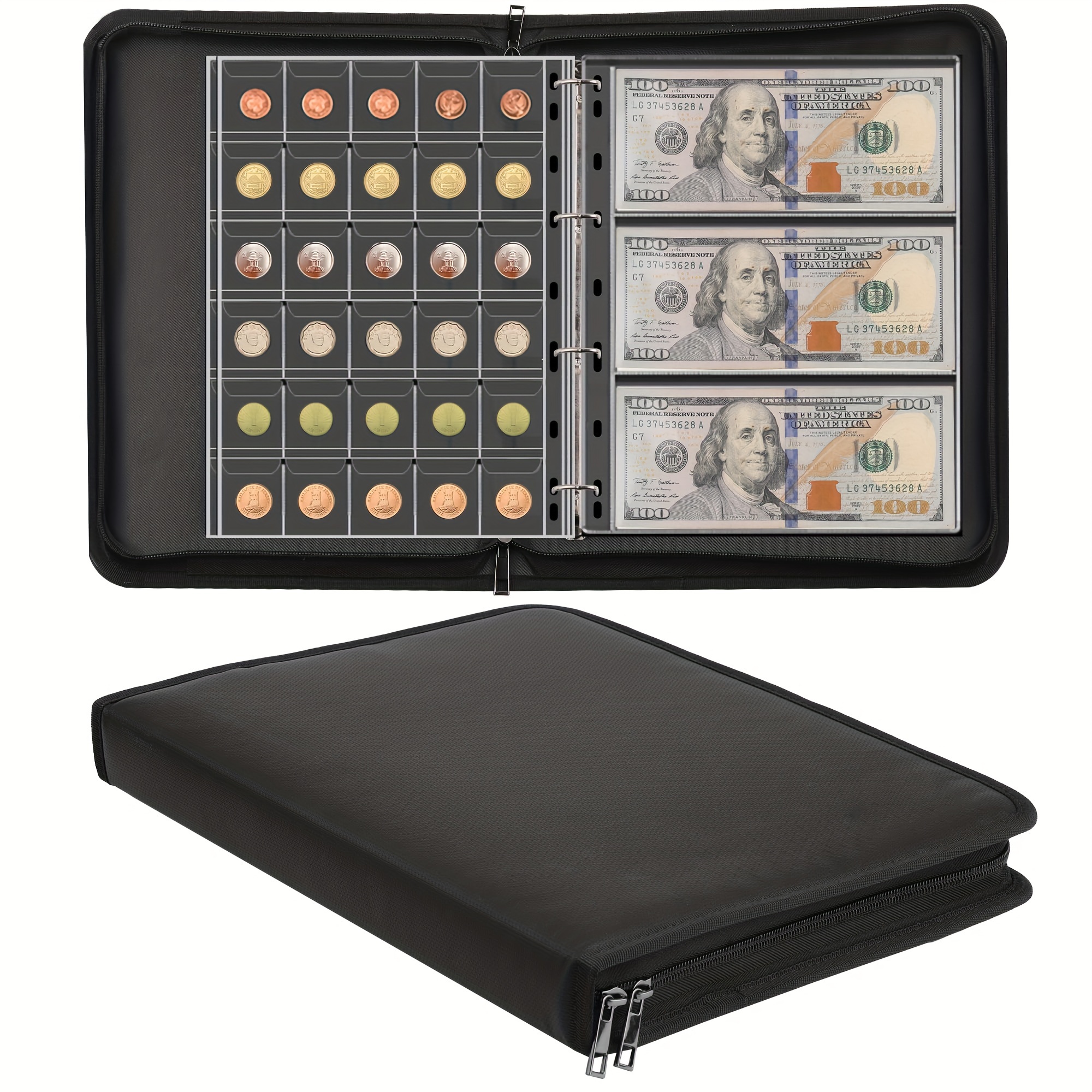 Psa Slab Sleeves Graded Coin Slab Protector Bags - Pack Of 100 Currency ...