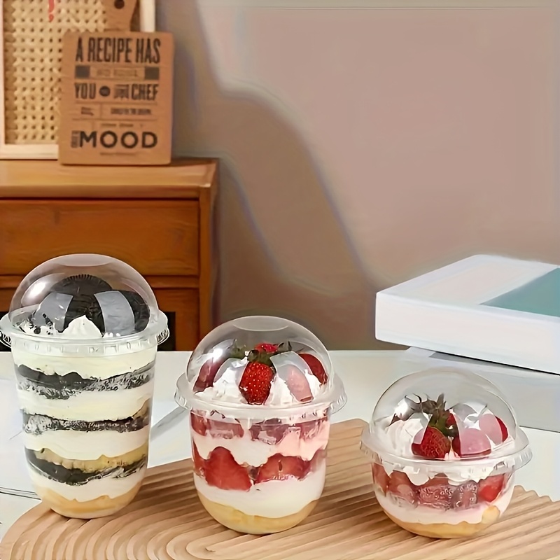 plastic dessert cups sold on Temu United States