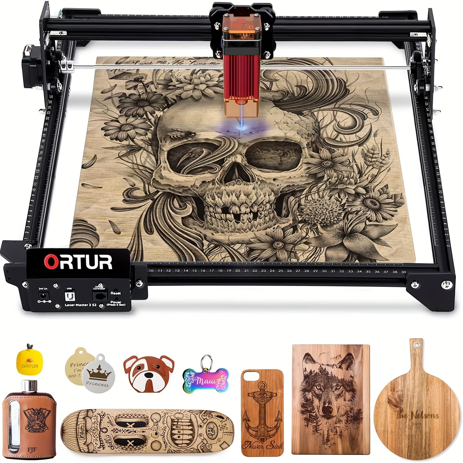 laser engraver sold on Temu United States