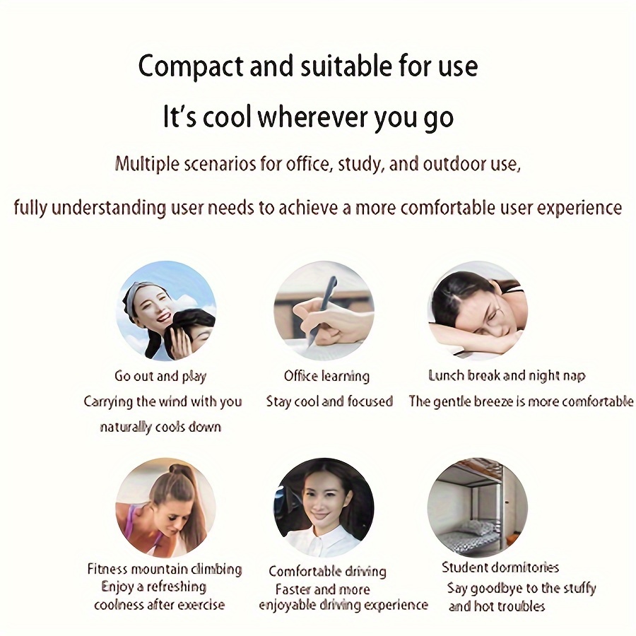 Usb Desk Fan, Silent Operation Portable Air Circulator, Aluminum Shade ...