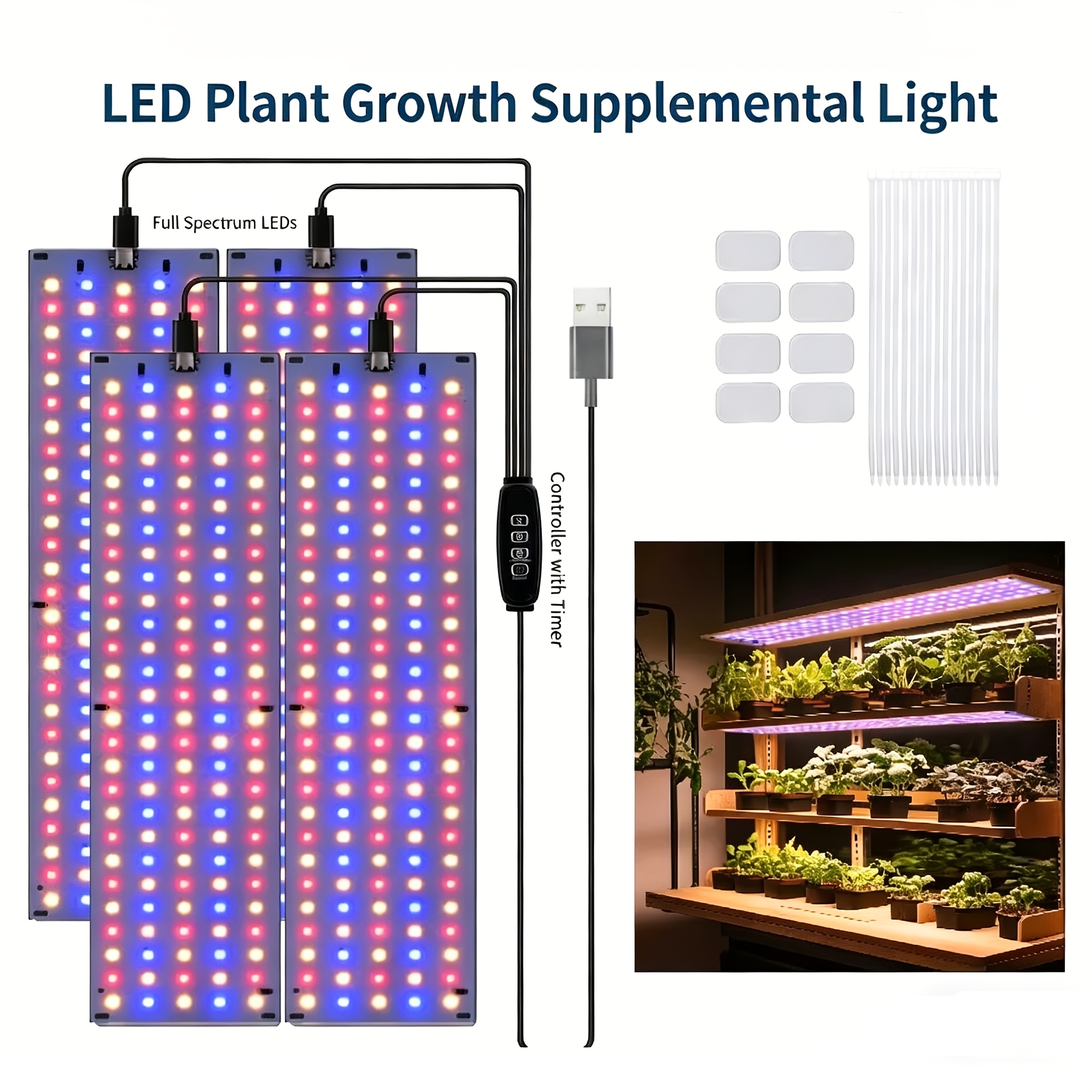 led grow lights for plants sold on Temu United States