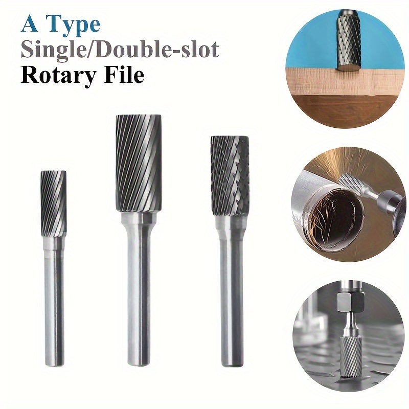 Rotary file drill bits for metal store