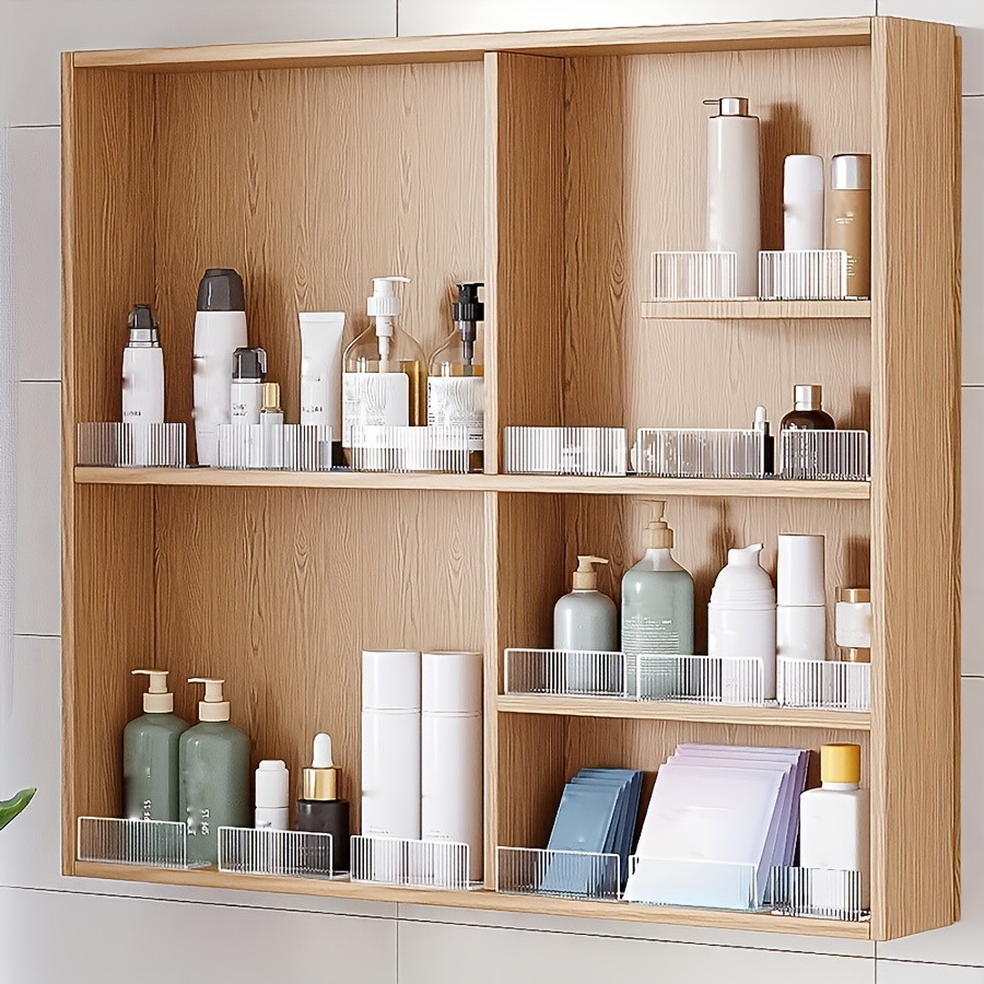 Transparent Acrylic Bezel Board Bathroom Cabinet Baffle - Temu