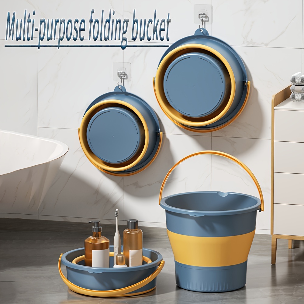 Multifuctional Collapsible Bucket 12l Portable Folding