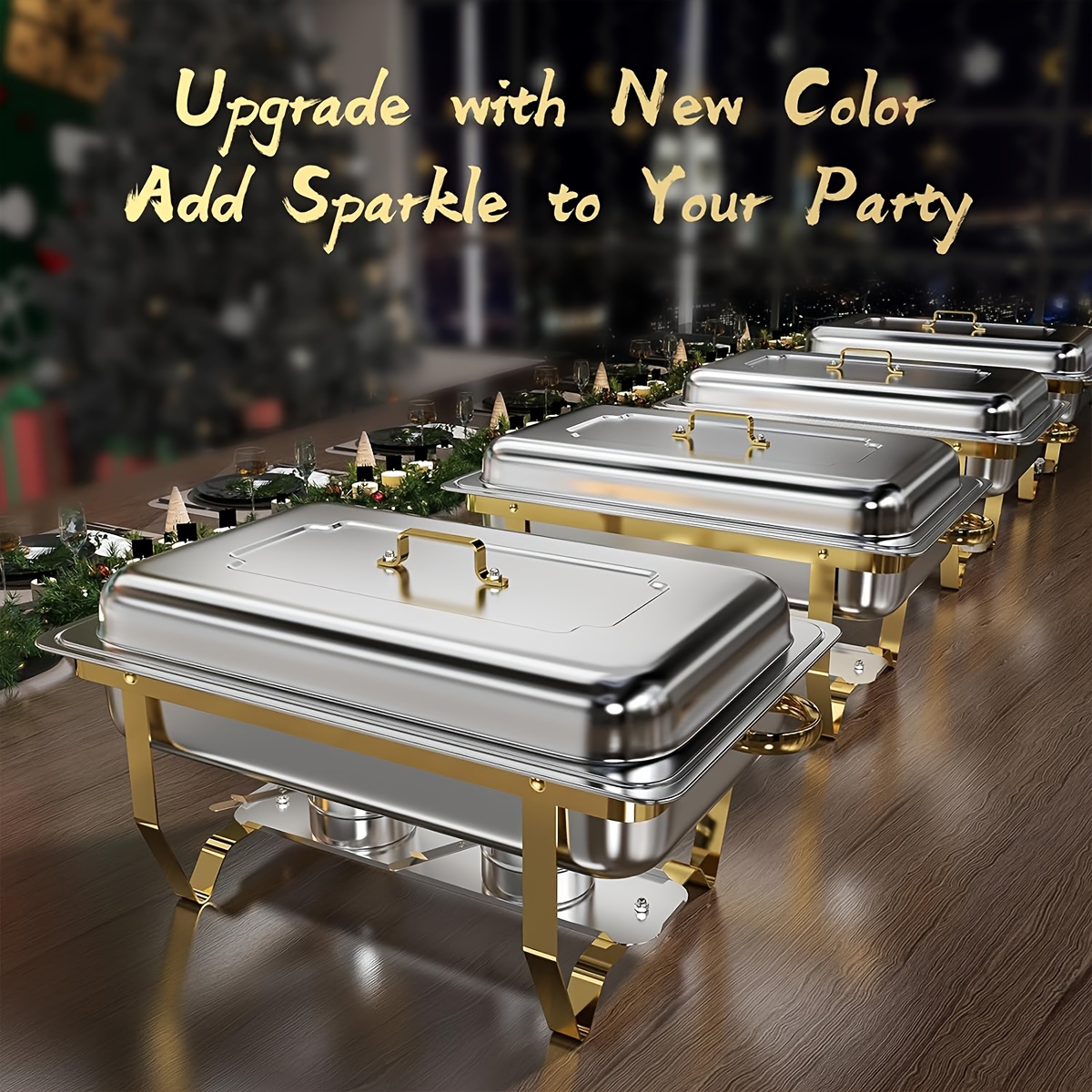 Hot Pot Buffet Set 8qt Premium Hot Pot Buffet Hot Pot Buffet - Temu