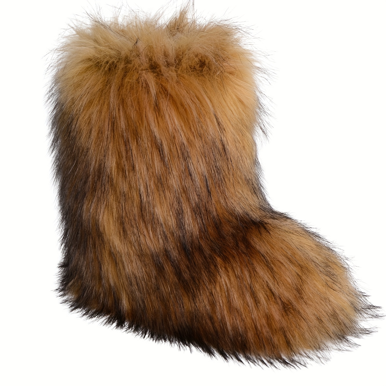 furry y2k boots sold on Temu United States