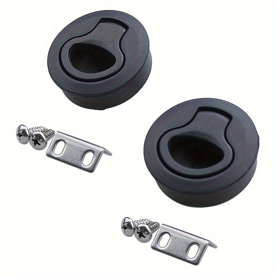 Plastic Flush Pull Hatch Latch For Rv Marine White Plastic Hatch Latch ...