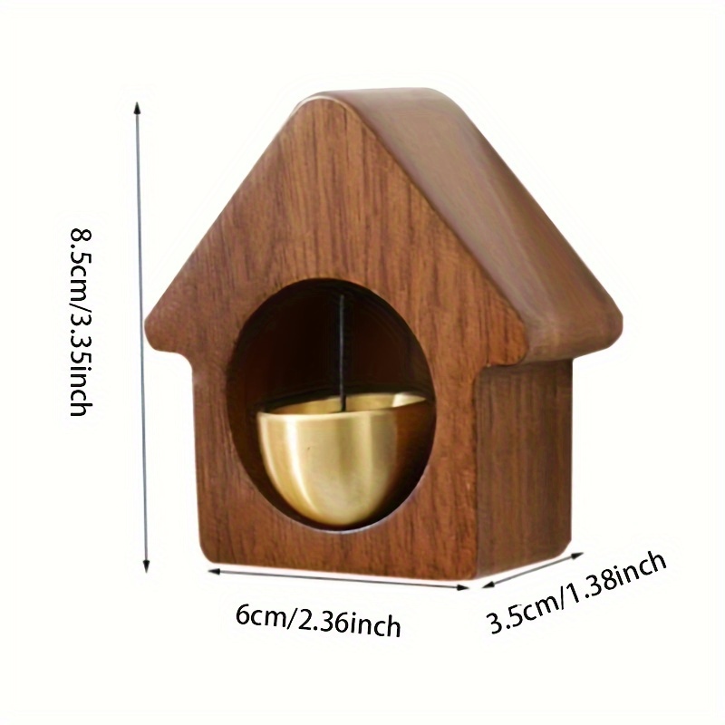 Beech Wood Dopamine Magnet Doorbell Wind Chime Magnetic - Temu Philippines