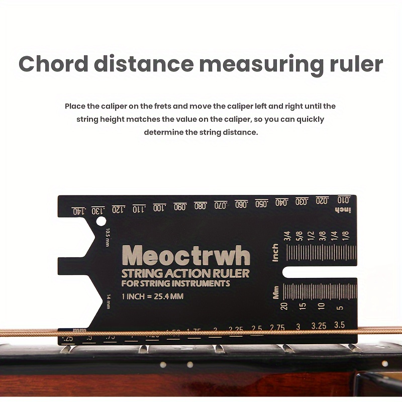 Electric Guitar Leveling Ruler String Height Ruler Black - Temu Azerbaijan