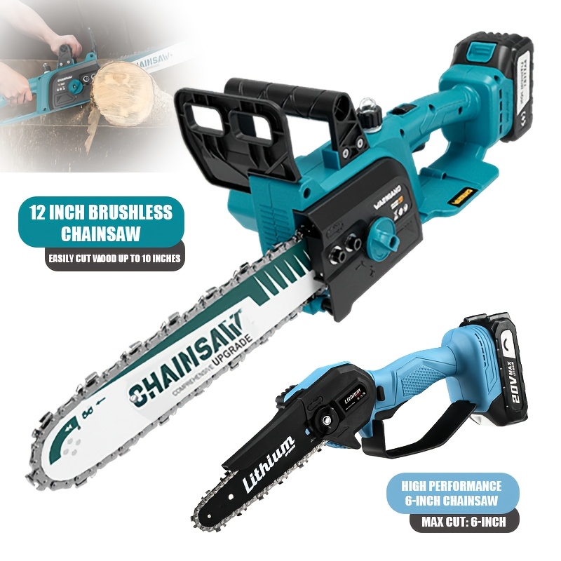 battery chain saws sold on Temu United States