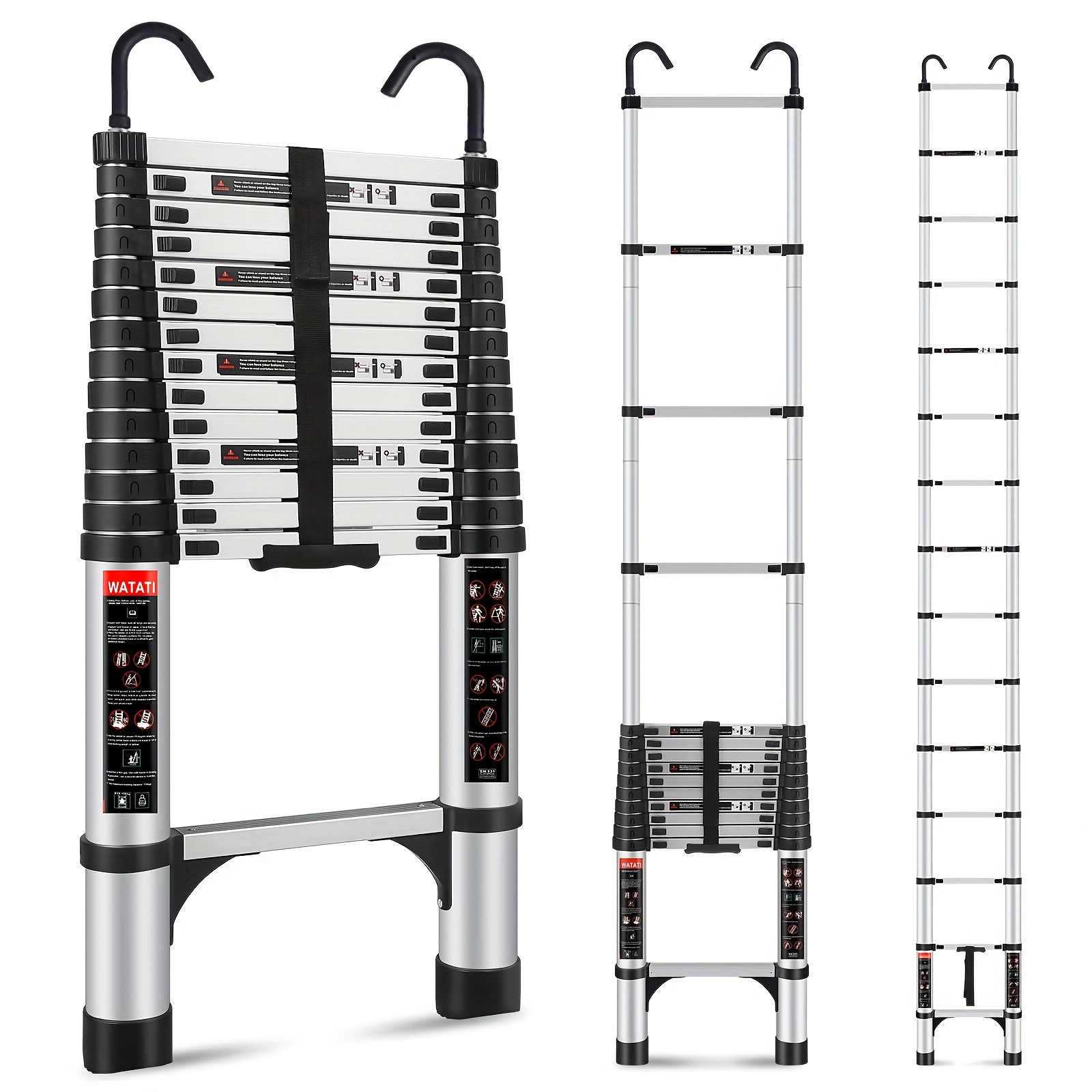 telescope ladder sold on Temu United States