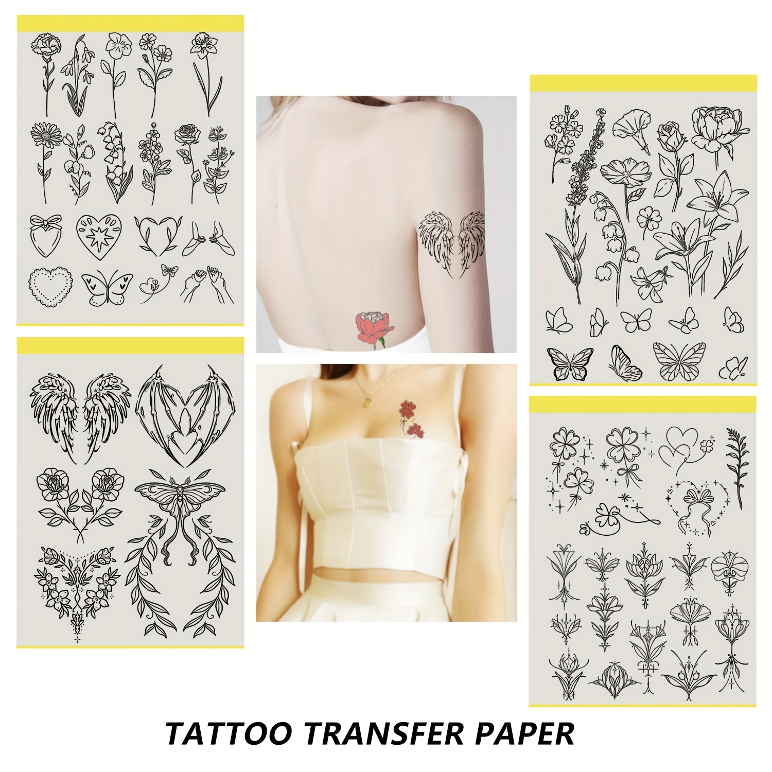 Easy beginner tattoo stencils | Orangetattooshop.com