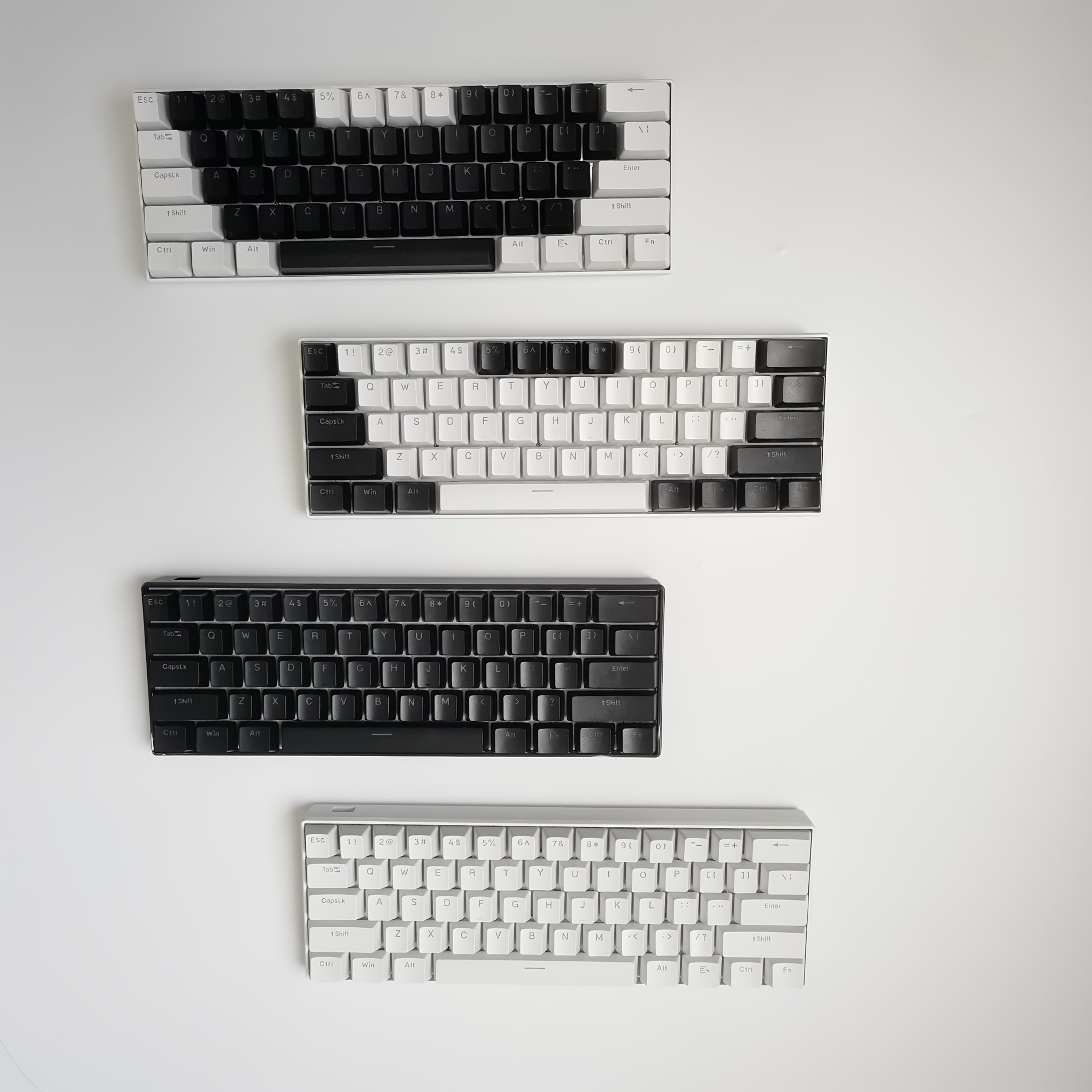60 mechanical keyboard sold on Temu United States