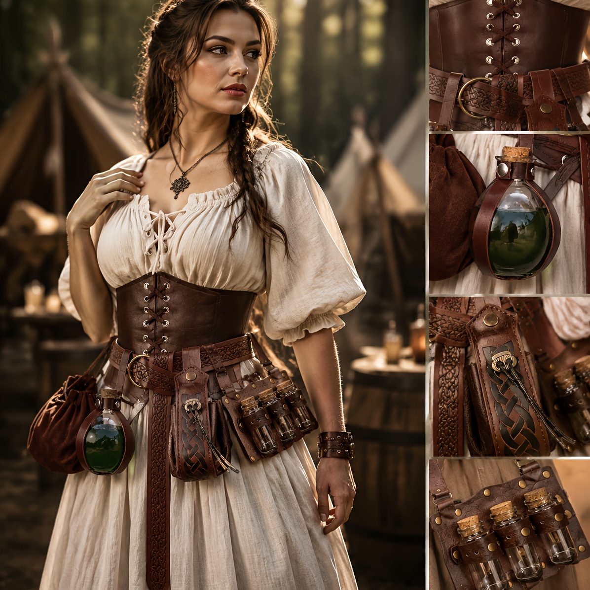 medieval clothes sold on Temu United States