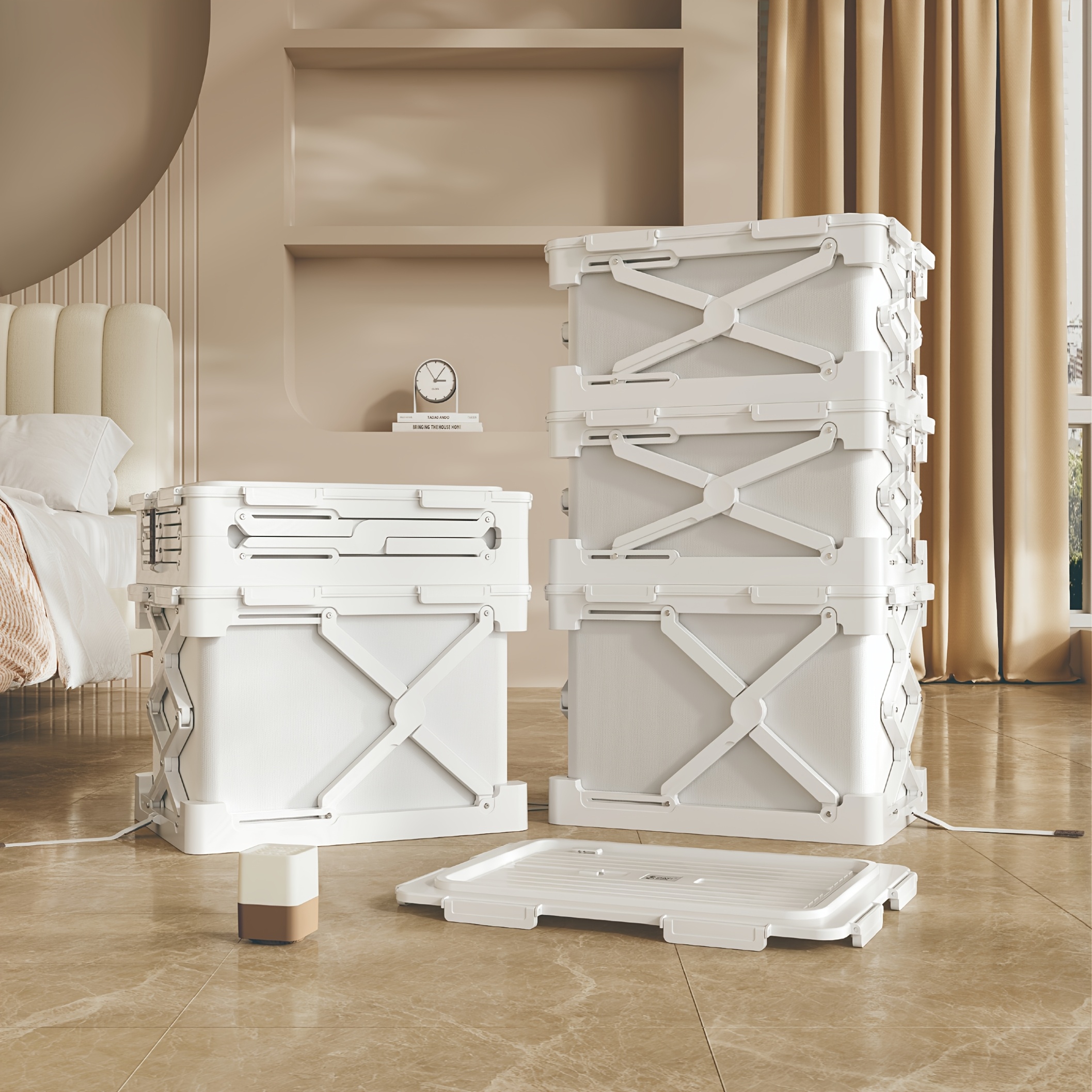 folding storage box sold on Temu United States