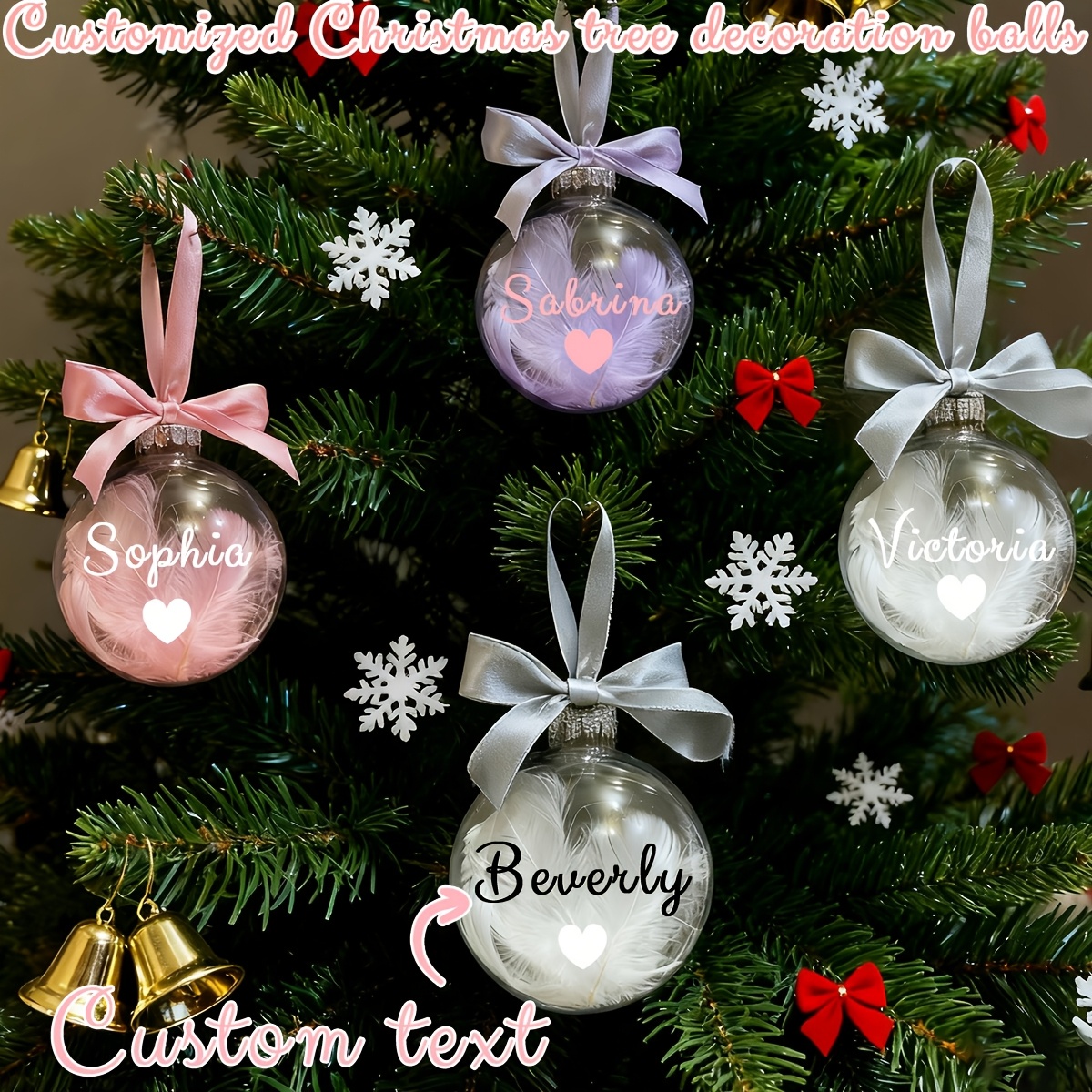 christmas tree decorations sold on Temu United States