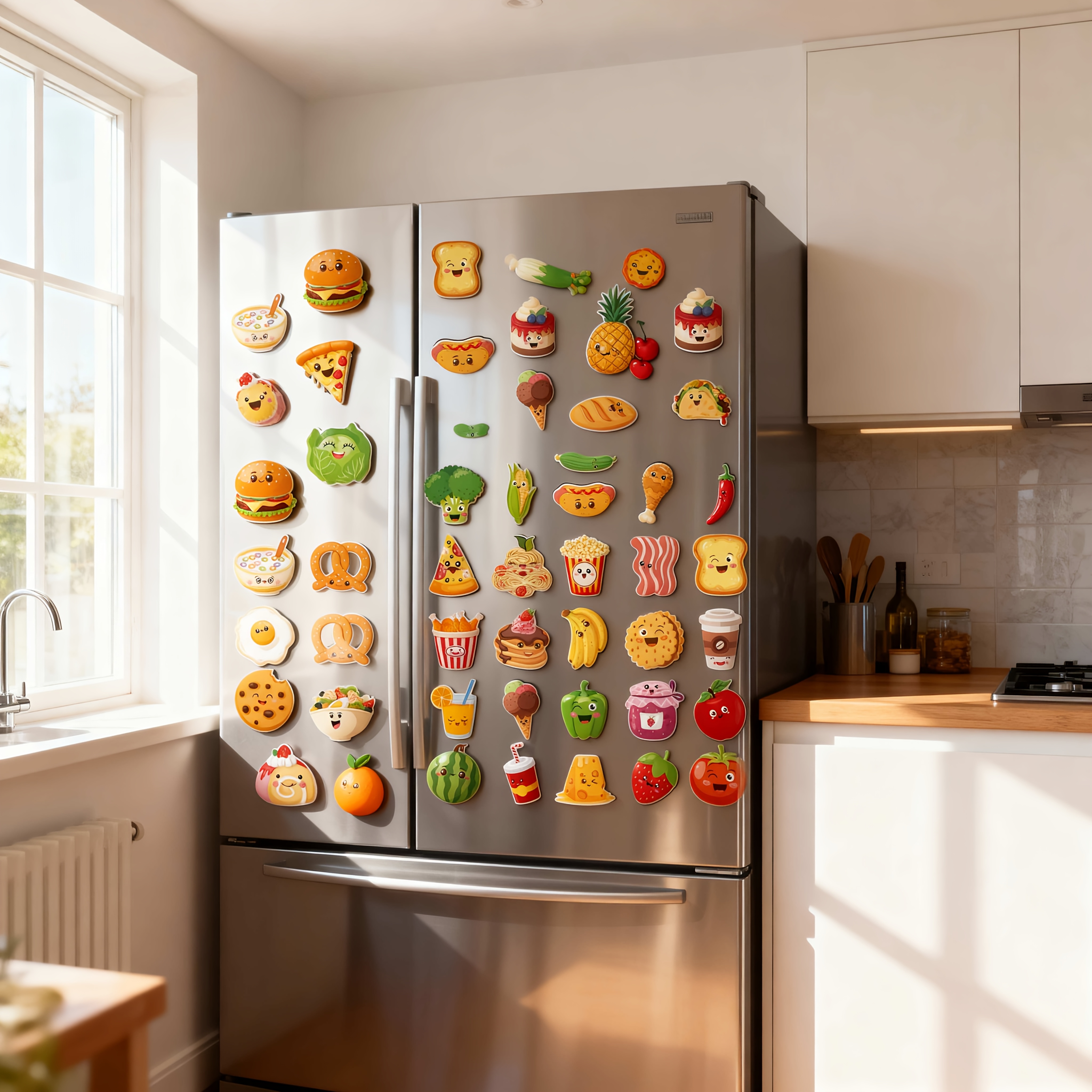 refrigerator magnets sold on Temu United States