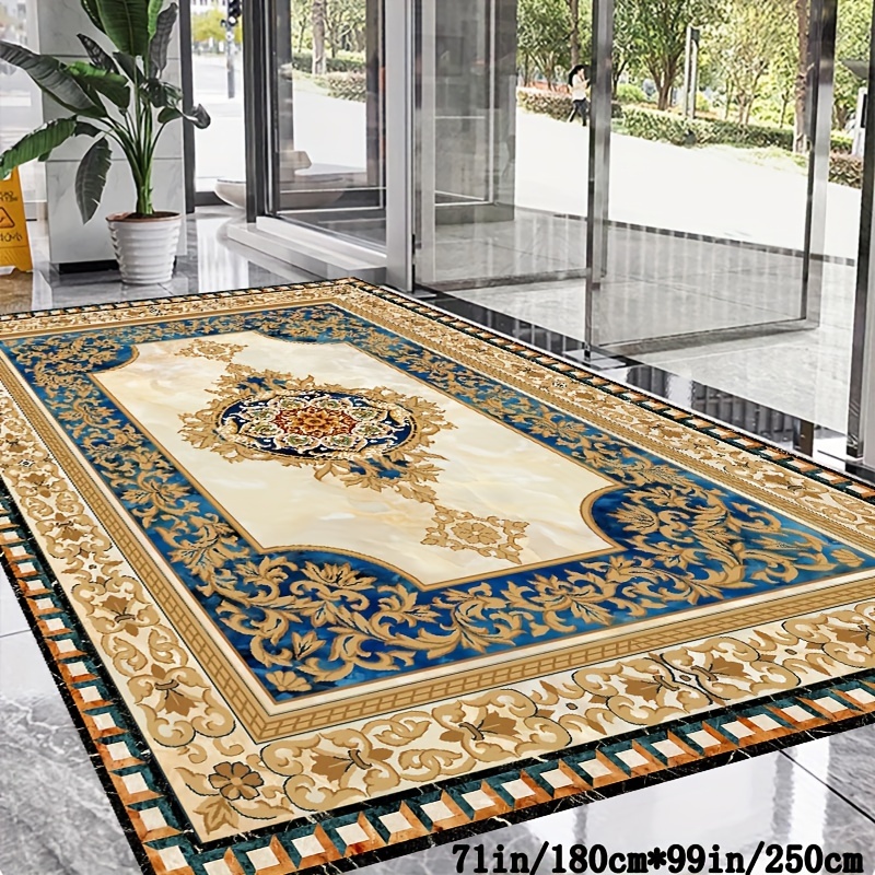 Crystal Velvet European Retro High end Pattern Carpet Entry - Temu Canada