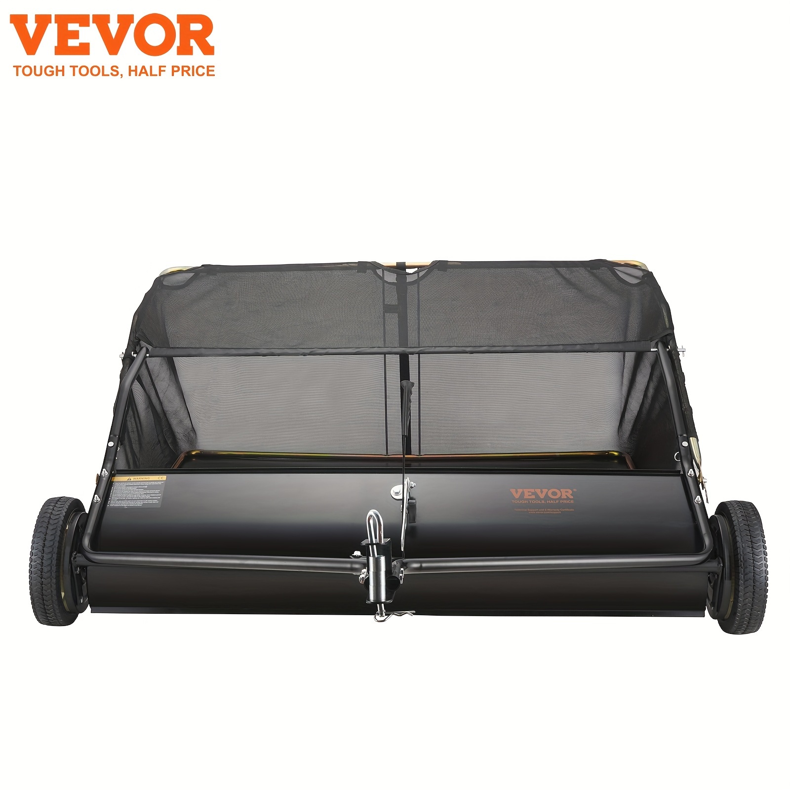 Tow Behind Lawn Sweeper 26 Cu. Ft Large Capacity Heavy - Temu