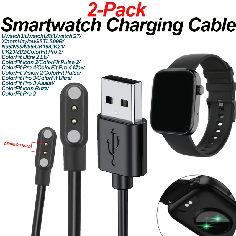 Charger U Watch Fast Charger Dock Adapter for Xiaomi Mi Watch Lite ...