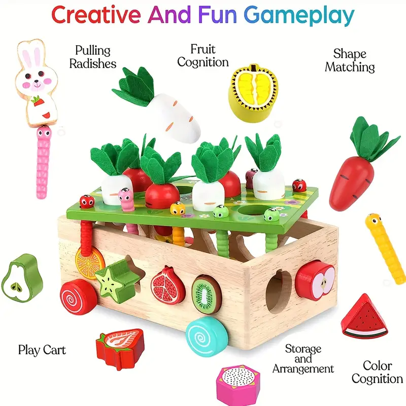 Montessori Wooden Shape Sorting Toy For Toddlers 3-6 Years ... Montessori Wooden Shape Sorting Toy For Toddlers 3-6 Years ...