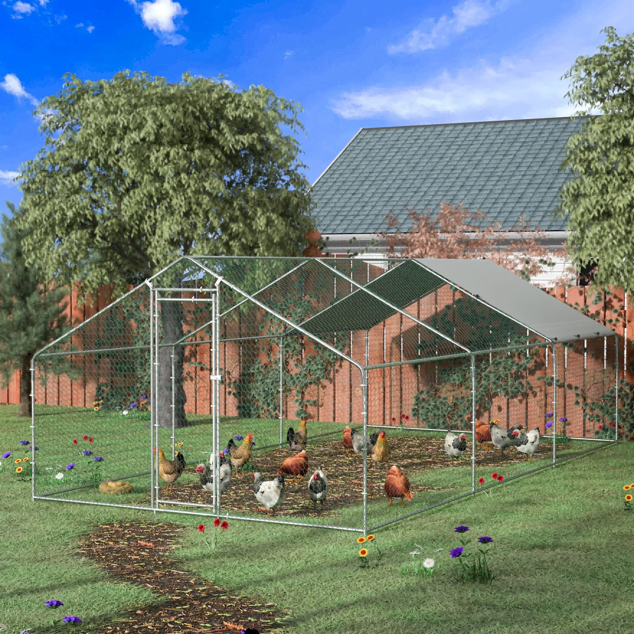 chicken coop sold on Temu United States