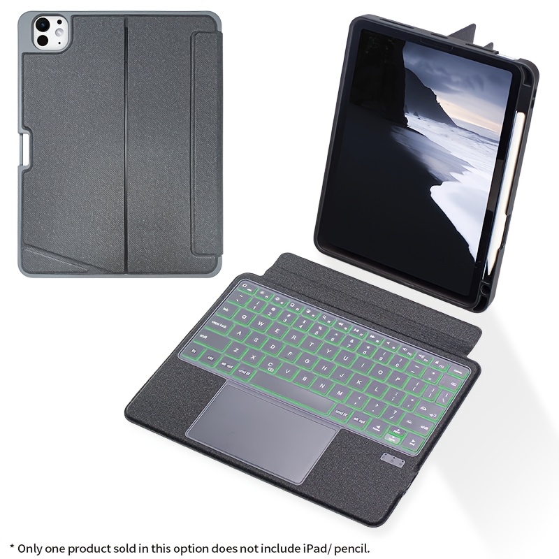 purple ipad case with keyboard sold on Temu United States
