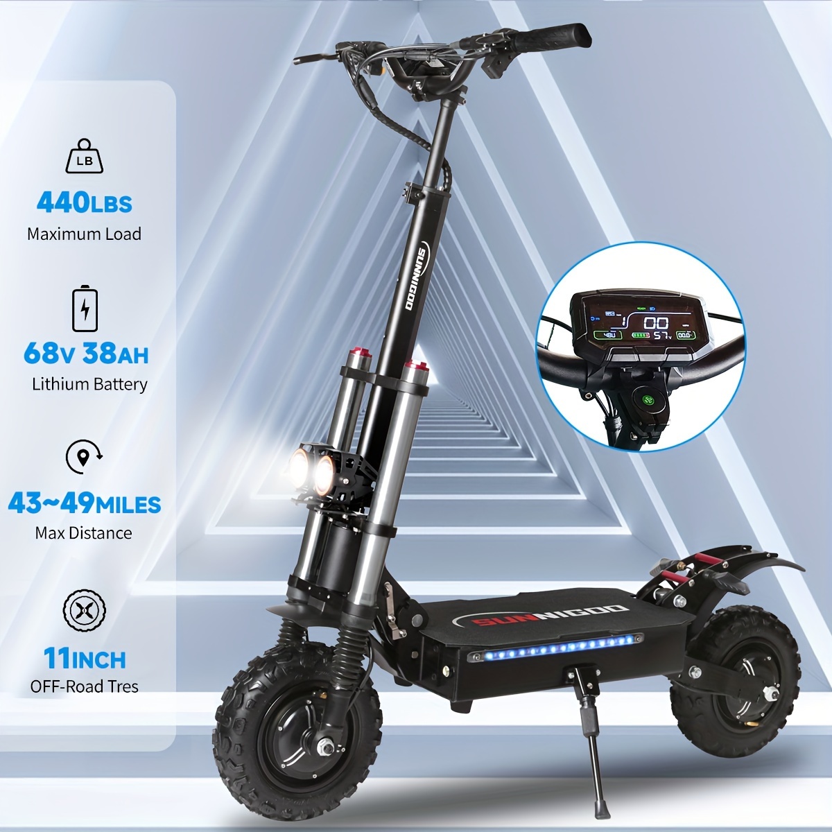 scooters sold on Temu United States