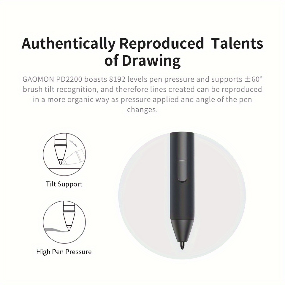 Pd2200 Drawing Tablet Screen Full laminated Display - Temu