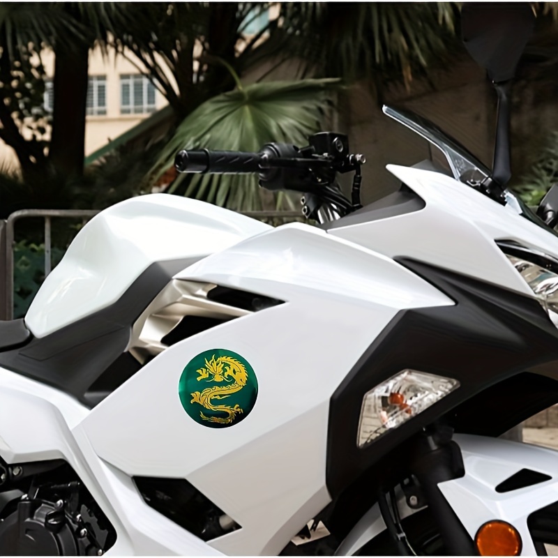 Chinese Dragon Creative Motorcycle Fuel Tank Cover Aluminum - Temu New ...