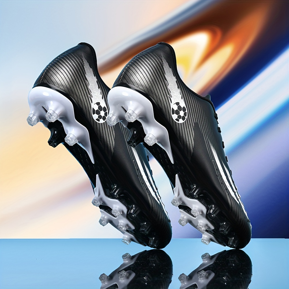 Boy's Non Slip Football Cleat Spikes Professional Comfy - Temu United ...